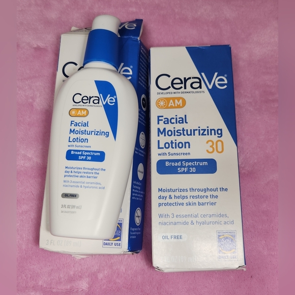 CeraVe | Skincare | Cerave Am Facial Moisturizing Lotion With Sunscreen ...